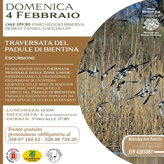 Giornata Nazionale delle Zone Umide - Padule di Bientina - Terre di Pisa